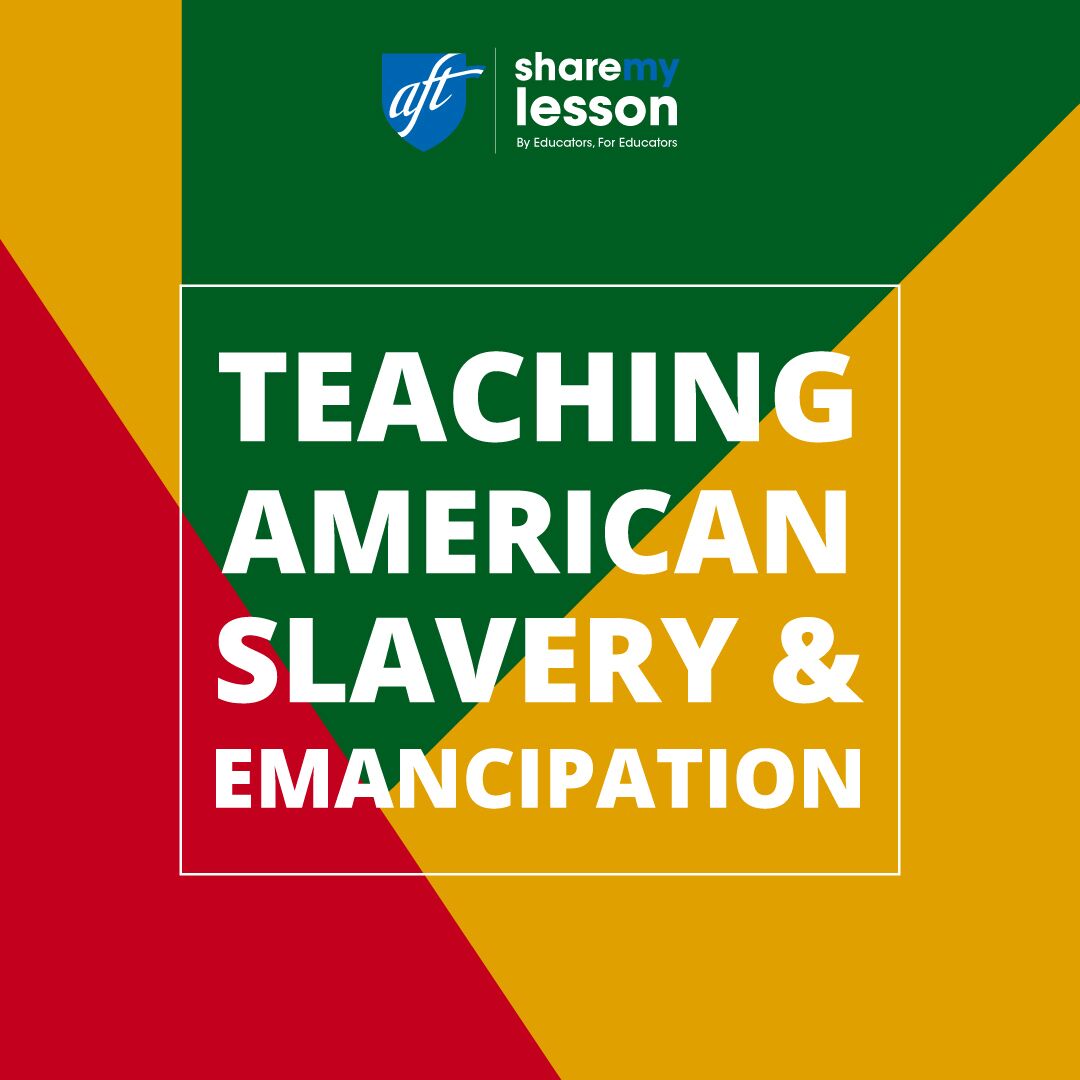 American Slavery Lesson Plans: Teaching Hard History - CIVICS RENEWAL ...